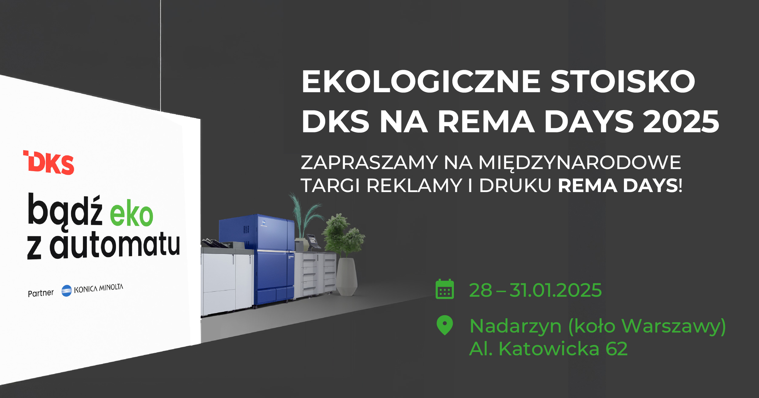 Ekologiczne stoisko DKS na RemaDays 2025